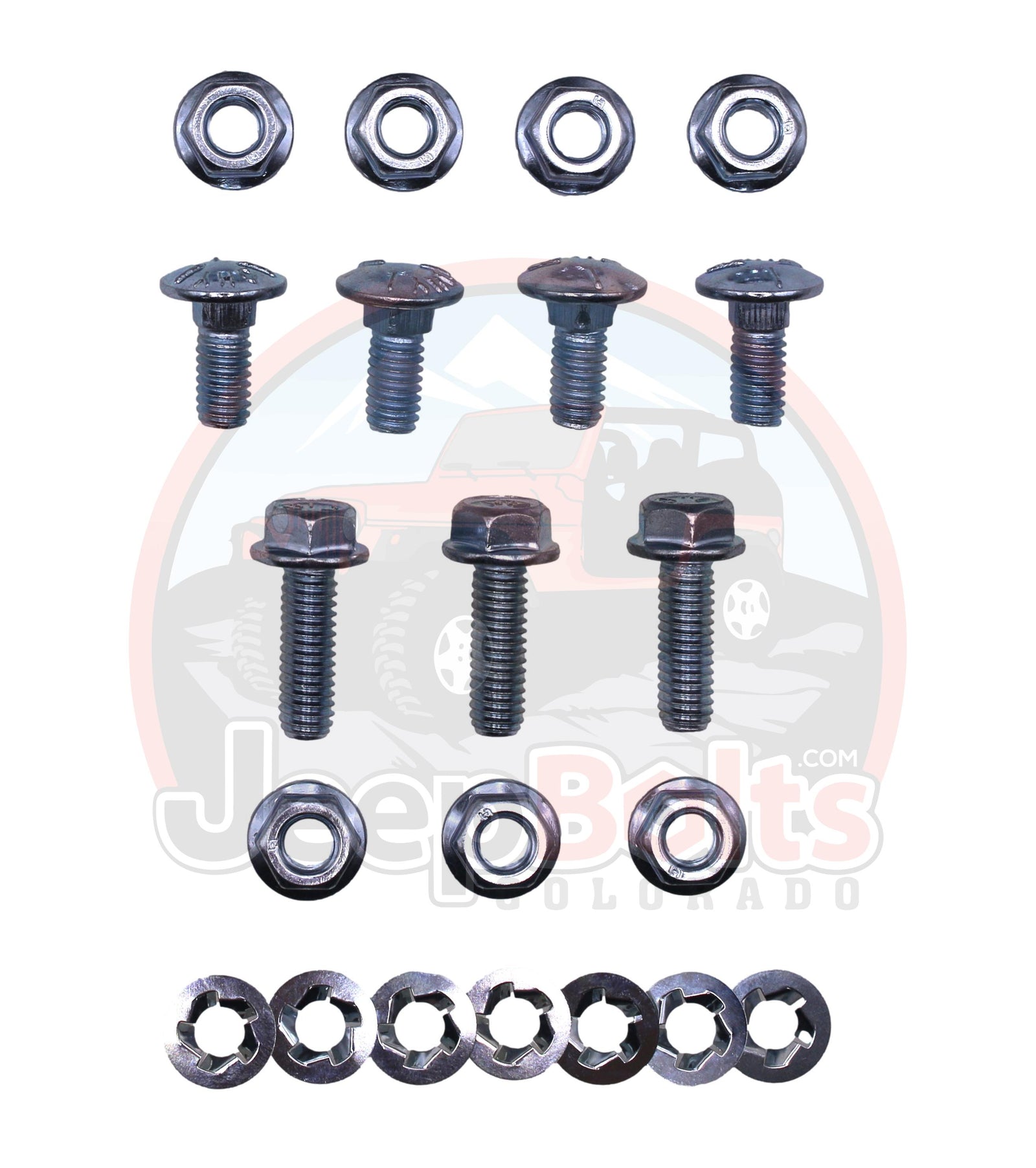 Jeep Wrangler Replacement Bolts, Parts & Accessories CJ, YJ, TJ & JK ...