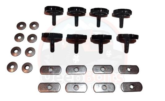 replacement JL Wrangler Jeep Bolts - 2018-2023 Gladiator & Wrangler – JeepBolts.com