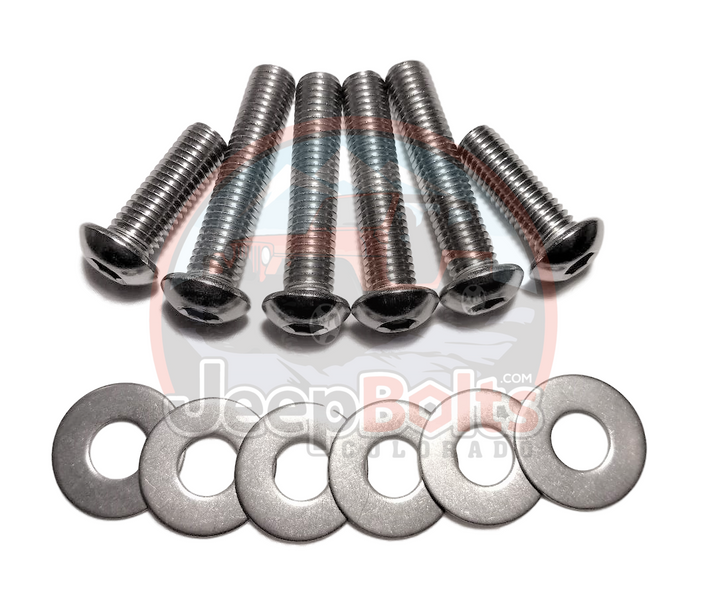 Replacement Bolts For Jeep YJ Wrangler 1987-1995 - Worldwide Shipping ...